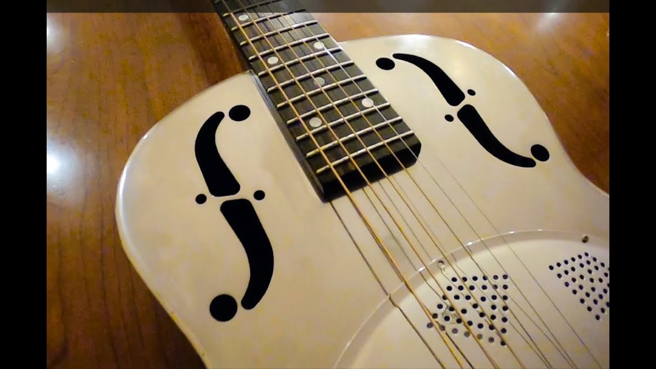 Building a steel Resonator guitar | Ep 13 | It's done! Last little ...