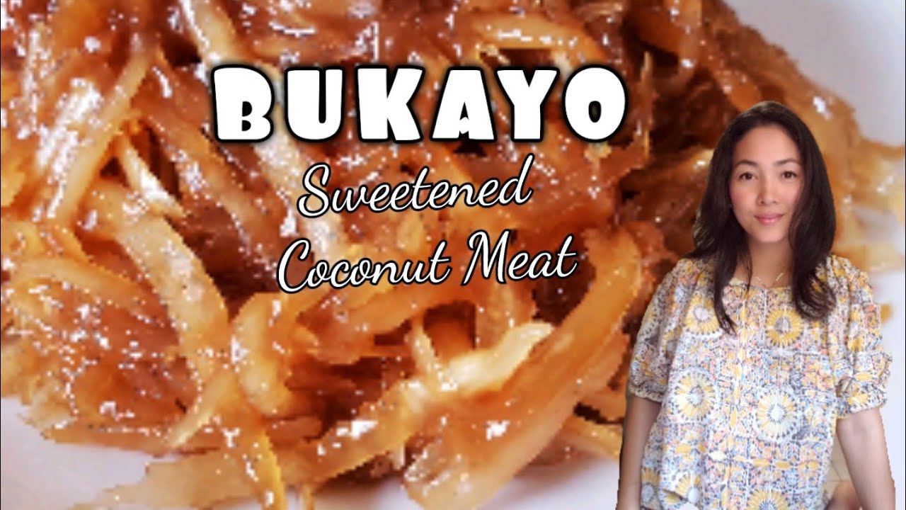 How to make BUKAYO / Sweetened Coconut Recipe - YouTube