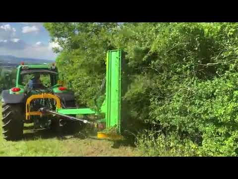 Bowell BCRS 200 Böschungsmulcher - Verge Mower - Kundenvideo