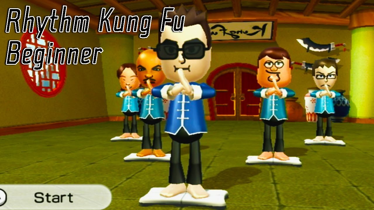 Rhythm Kung Fu Beginner - Wii Fit Plus Training Game - YouTube