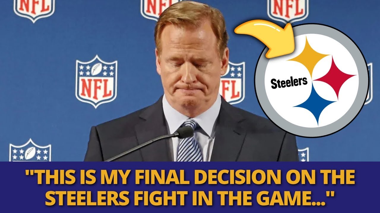 URGENT! NFL ANNOUNCES OUTRAGEOUS DECISION ON STEELERS FIGHT! LOOK ATT ...
