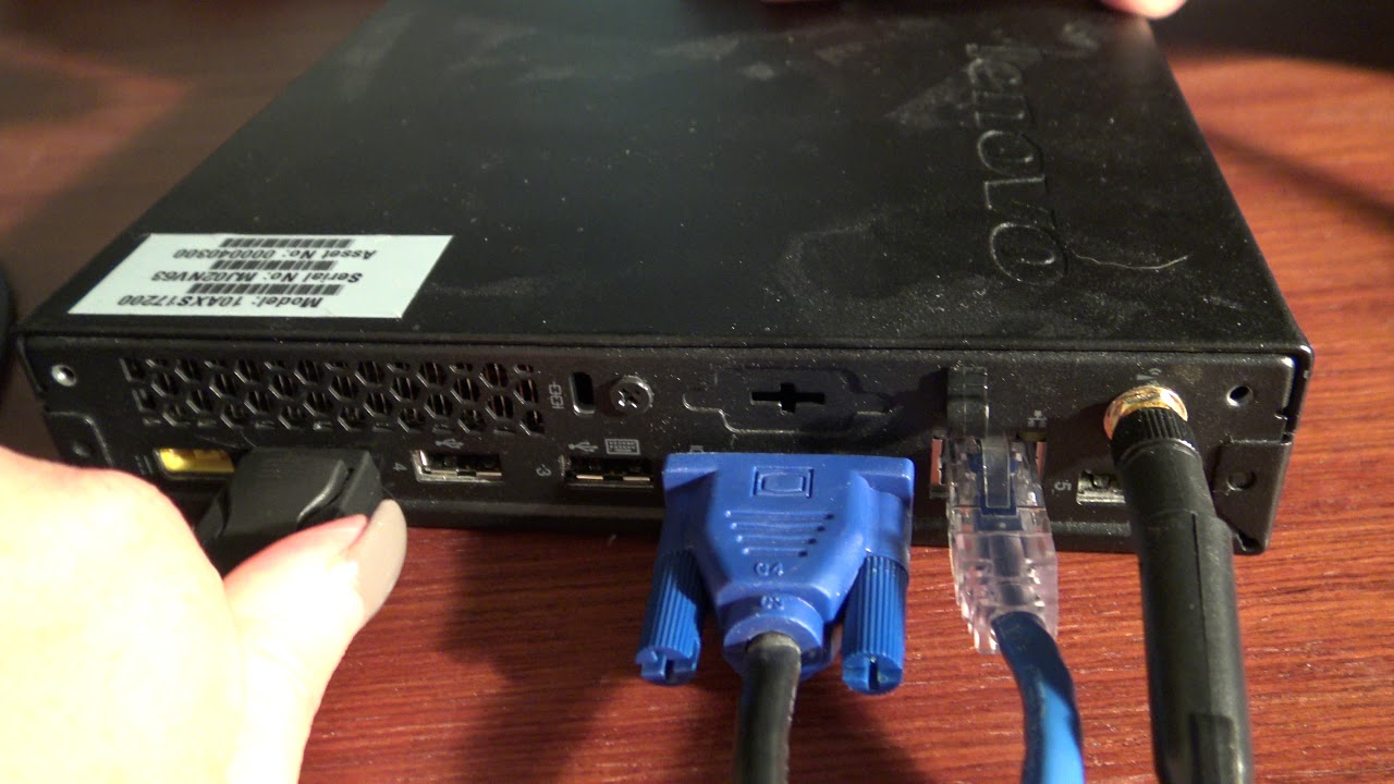 Hook-Up HDMI cable for monitor 2 - YouTube
