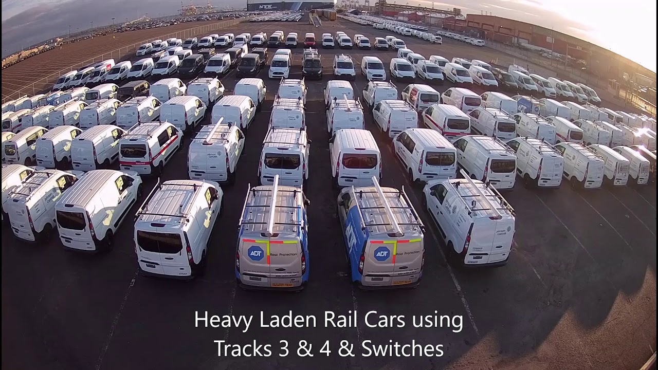 Heavy Laden Box cars - YouTube