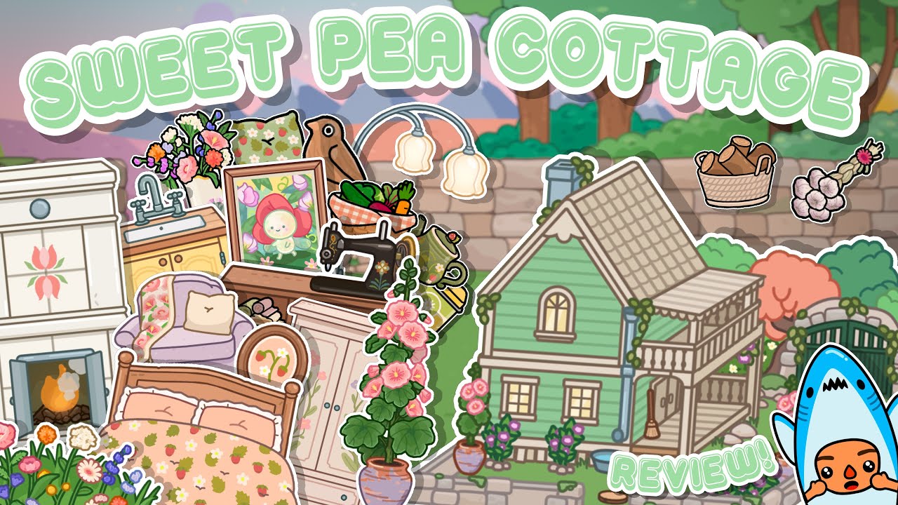 Sweet Pea Cottage Review!? | Toca Boca World (OUT NOW!) Home Designer ...