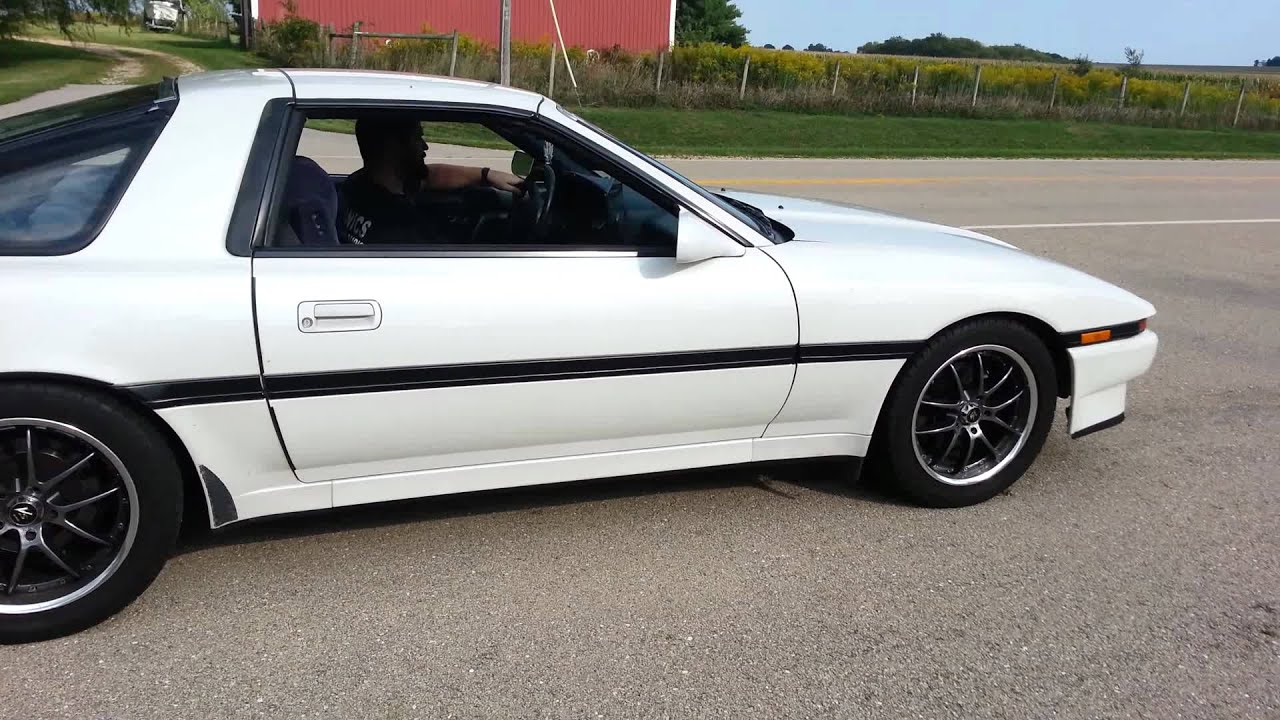 Steve's 2JZ MK3 anti lag and launch! - YouTube