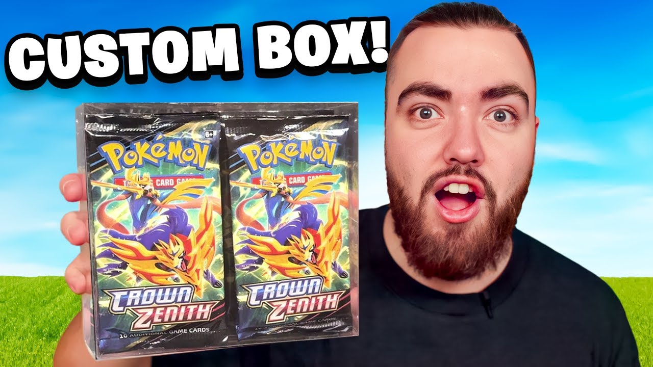 I Opened a 1 of 1 Crown Zenith Booster Box! - YouTube