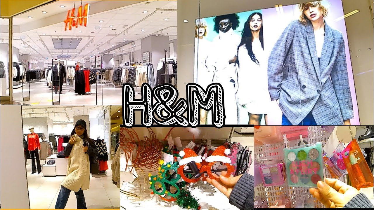 H&M Shopping Fall Winter New Collection ~IDEAS Gift items and OUTFIT ...