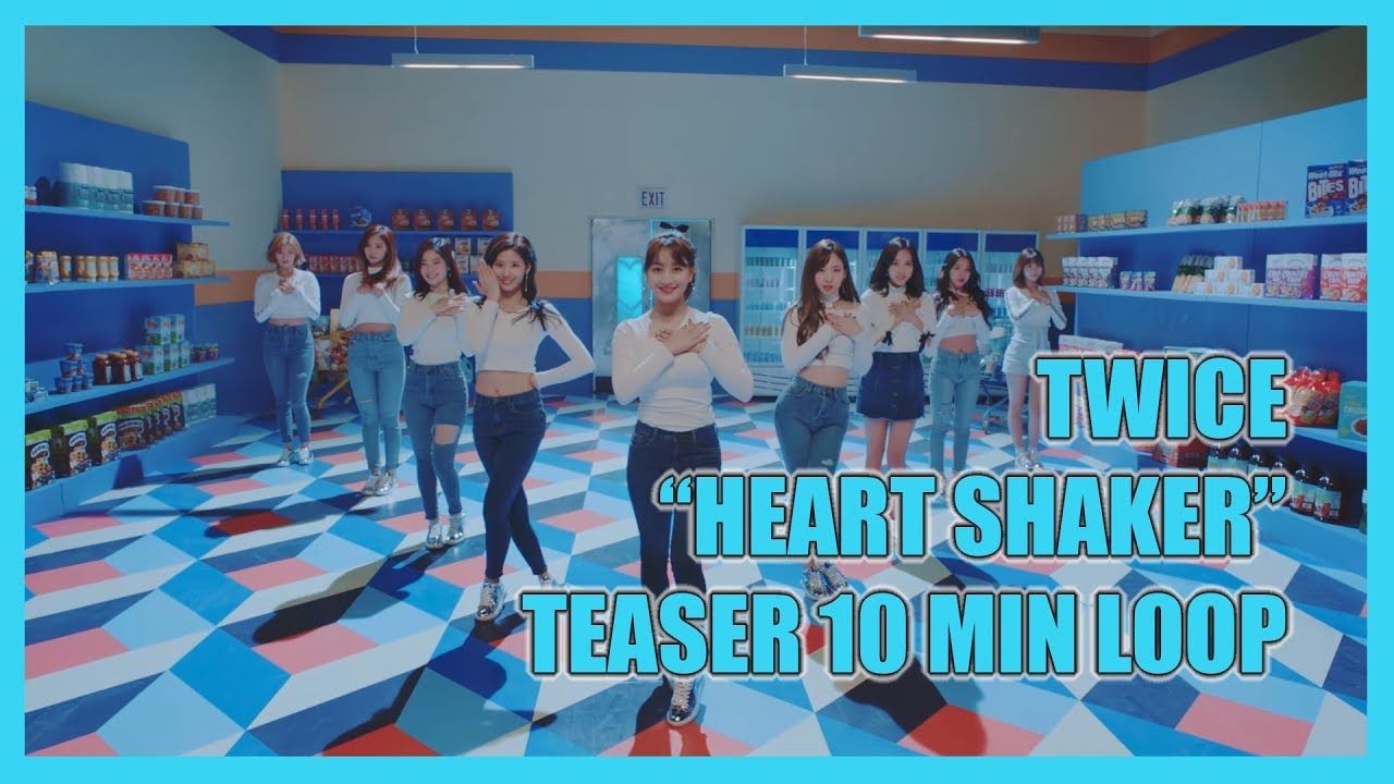 TWICE(트와이스) "Heart Shaker" Teaser - 10 Minute Loop - YouTube