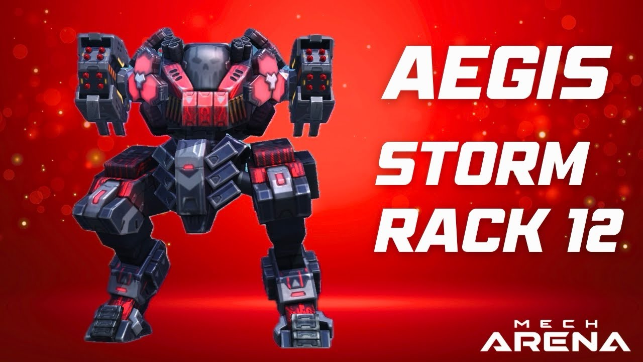 Aegis with Storm Rack 12 | Mech Arena - YouTube