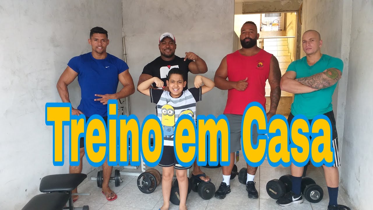 TREINO COMPLETO EM CASA - YouTube