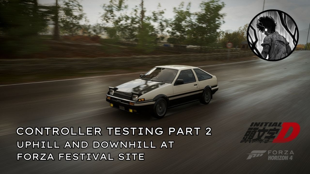 Forza Horizon 4 : Initial D AE86 Uphill & Downhill atFestival Site - YouTube