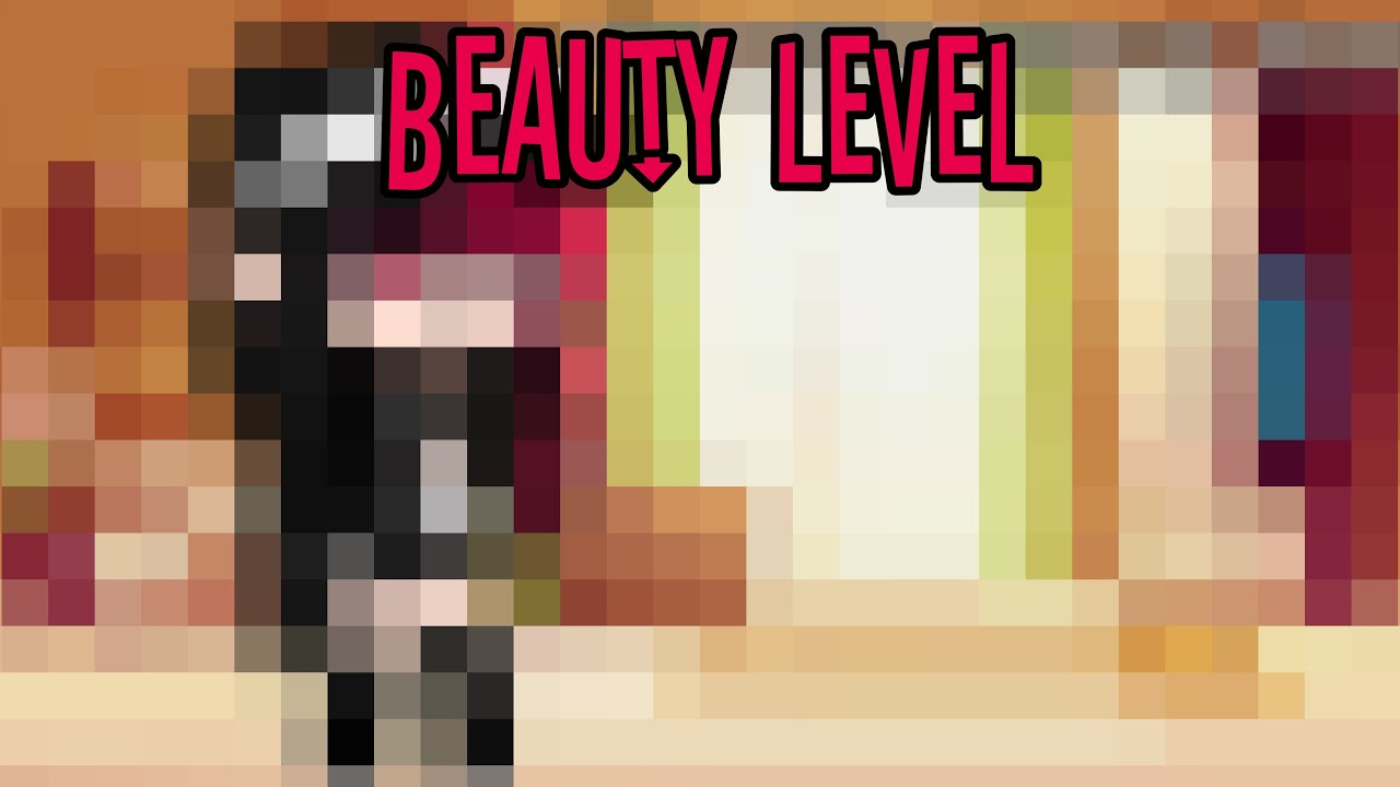 Beauty level || Gacha club meme || - YouTube
