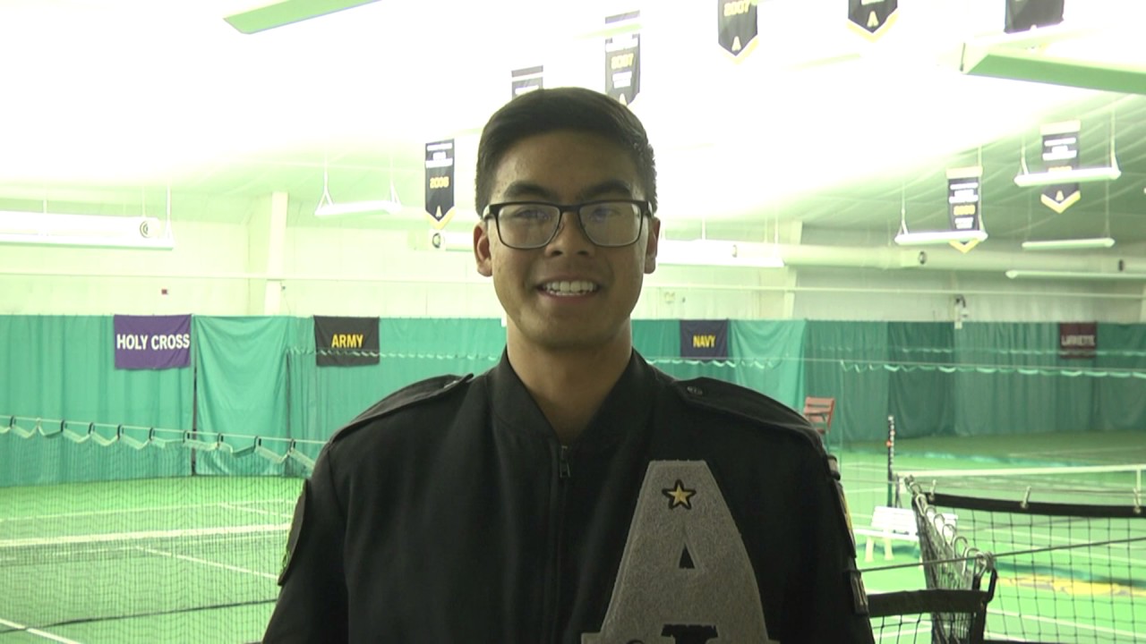 Athlete of the Week: Michael Nguyen - Men's Tennis - YouTube