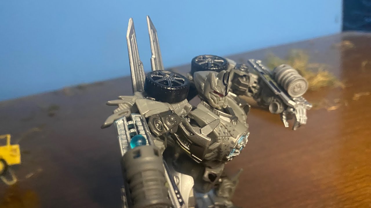 Custom Soundwave stop motion transformation - YouTube