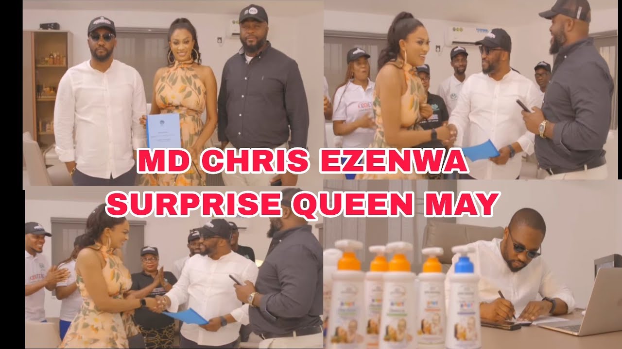 QUEEN MAY MD CHRIS EZENWA SURPRISE QUEEN MAY AS CELEBRATION IS THE ORDER OF THE DAY🛑 - YouTube
