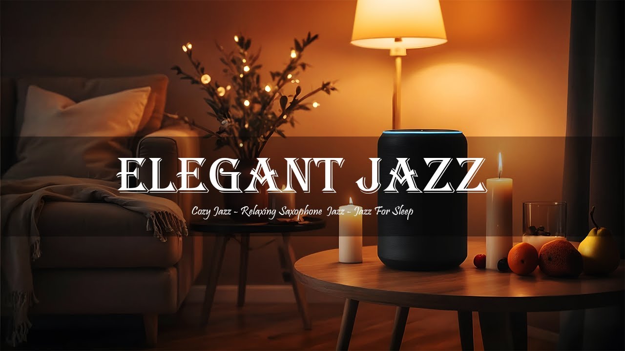 Elegant Night Jazz Saxophone Music - Smooth Jazz Background Music for ...