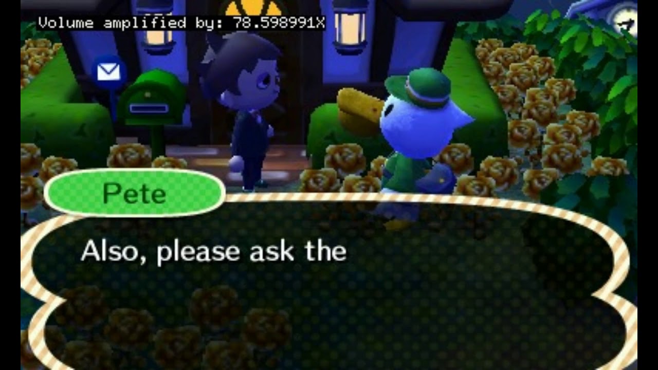 [ACNL Hack] Sound Amplifier - YouTube