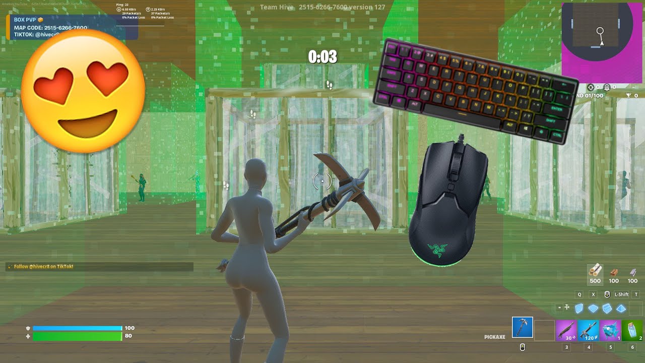 😴Satifying Fortnite ASMR To Help You Sleep | Apex Pro Mini ASMR - YouTube