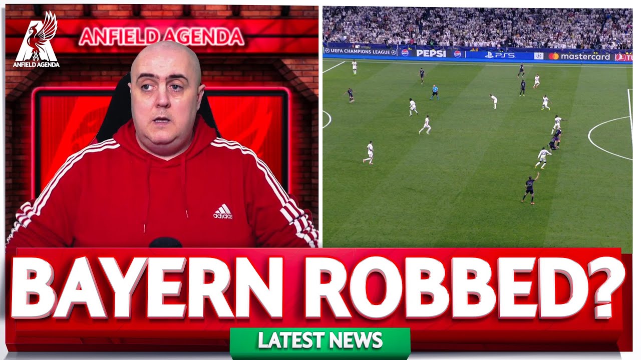 BAYERN MUNICH ROBBED IN OFFSIDE CONTROVERSY?! - YouTube