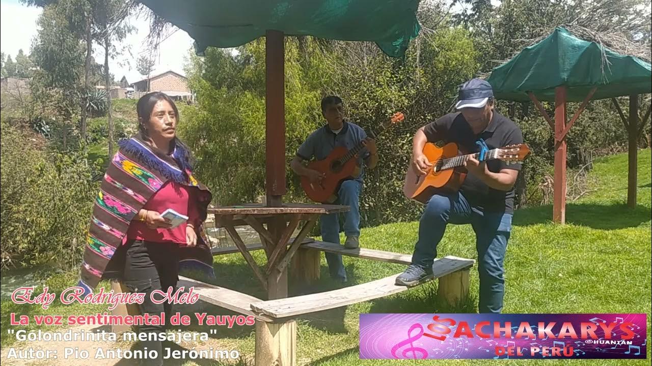 Golondrinita Mensajera - Edy Rodriguez Melo y Los Achakarys del Perú (audio al aire libre) - YouTube