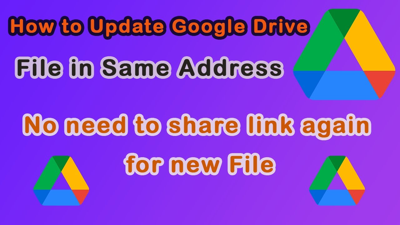 How To Update Shared File On Google Drive Without Changing The How To Update Shared File On Google Drive Without Changing The