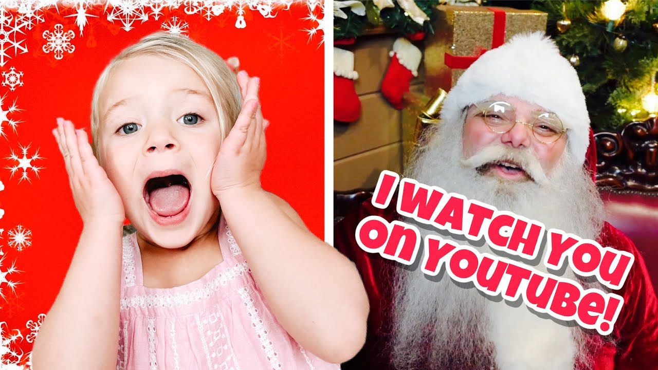 SANTA watches us on YouTube!! Can he find our new house!?! - YouTube