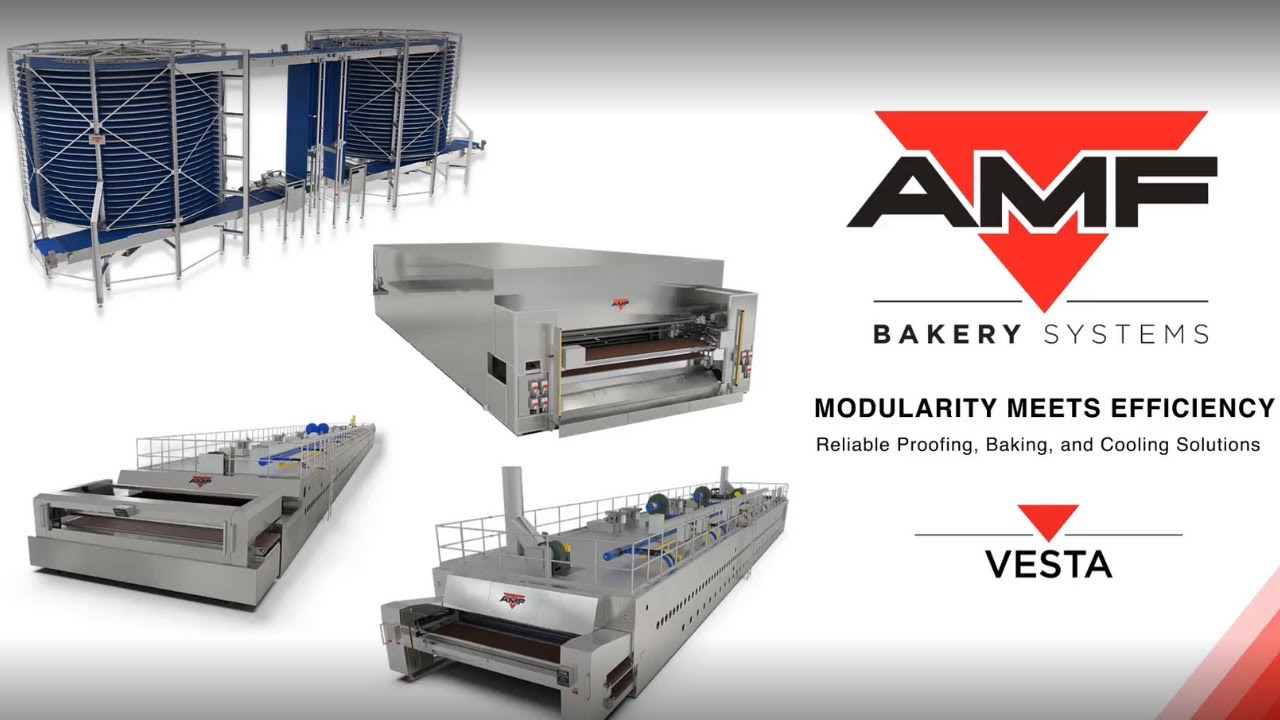 AMF Vesta Proofing, Baking, & Cooling Solutions - YouTube