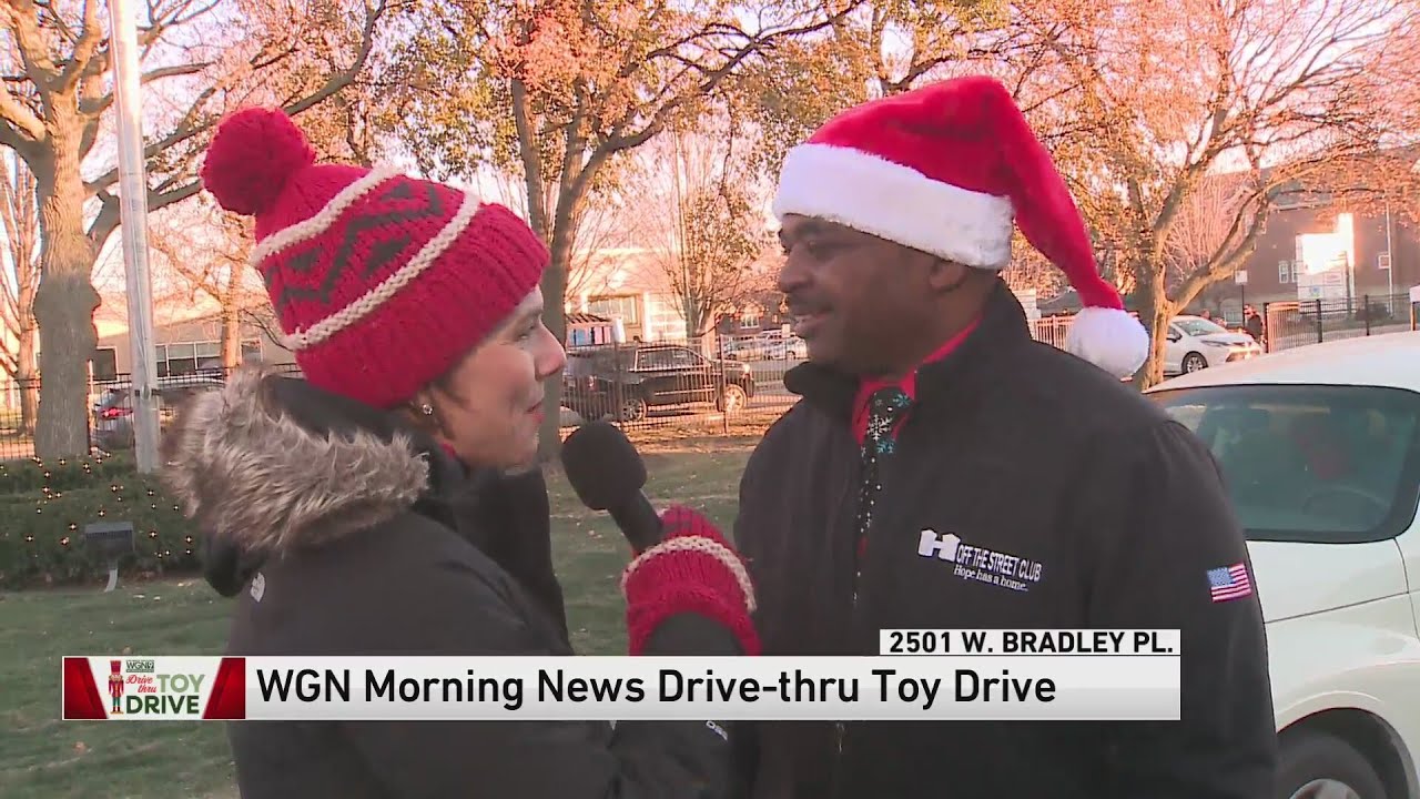 Off the Street Club at 2024 WGN Toy Drive - YouTube