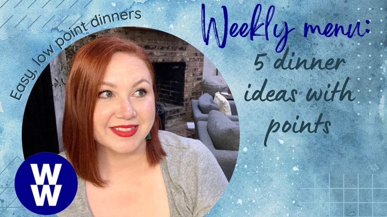 5 Easy, Low Point Dinners. WW Dinner Ideas - YouTube