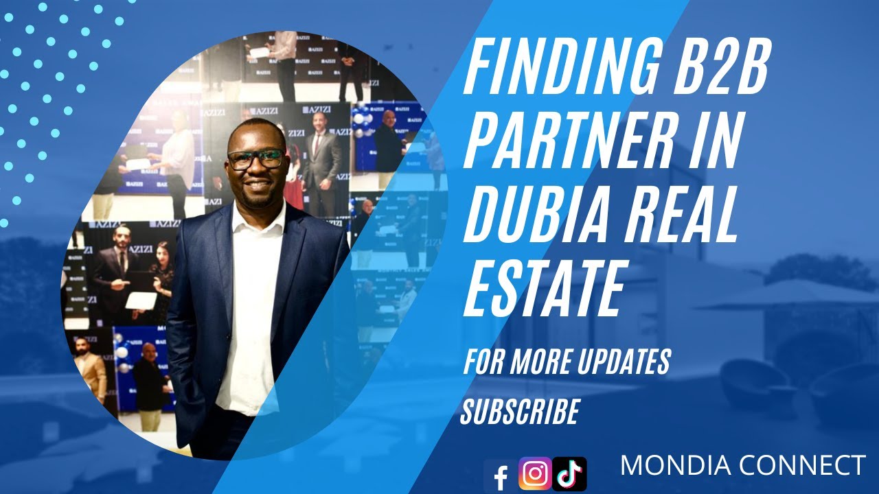 HOW TO FIND B2B DUBAI REAL ESTATE PARTNER. #b2b #realestate # ...