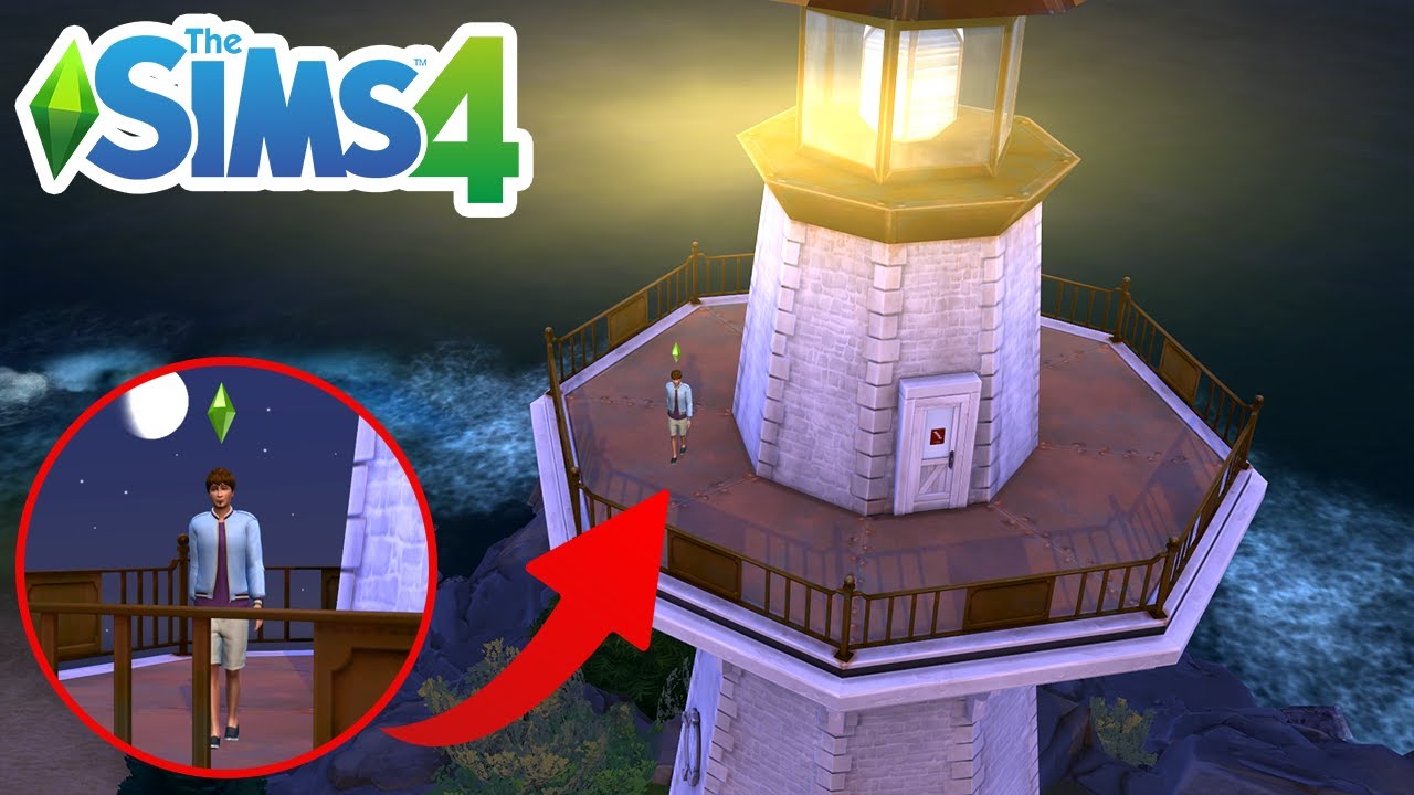 How To Get To The Lighthouse (Location) - The Sims 4 - YouTube