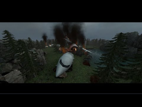 Plane Crash in Gmod - YouTube