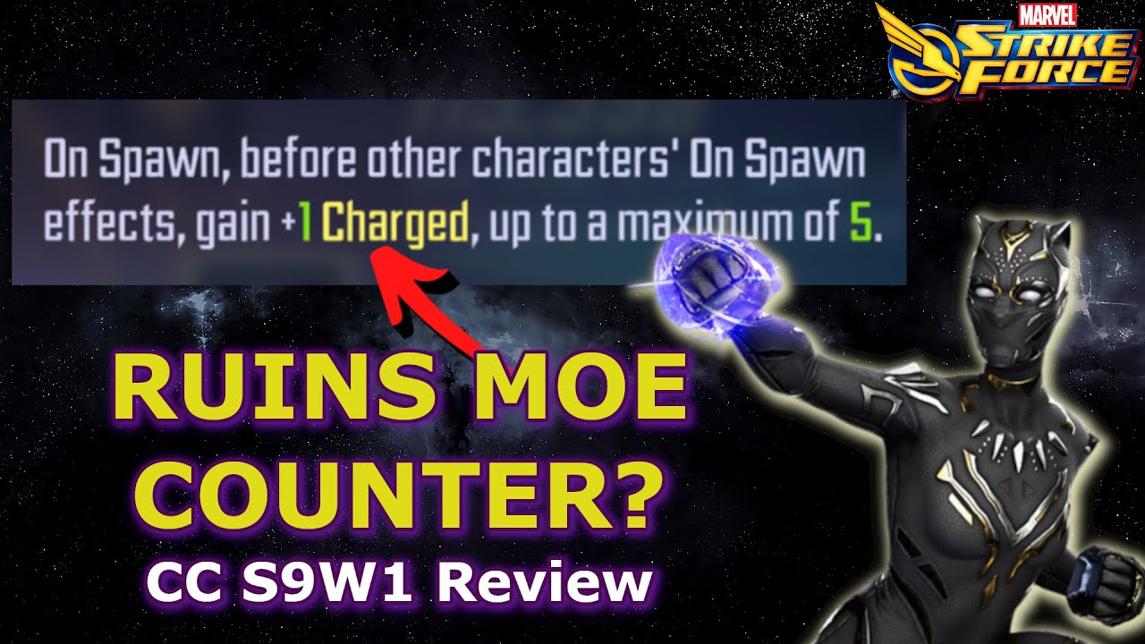 BP Shuri Passive Text Change! CC S9W1 Review - Marvel Strike Force ...