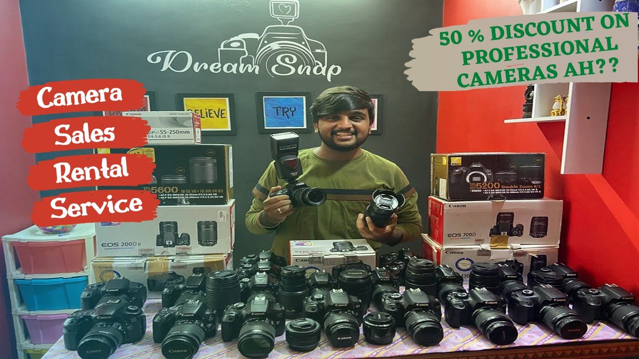 ₹10000 முதல் Used Second Hand Camera Shop in Coimbatore || Second Hand ...
