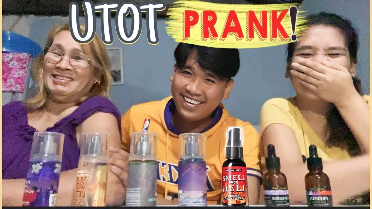 VLOG 008: Utot Prank to My Mom and Sister ( Part 1 ) ( John Patrick ...