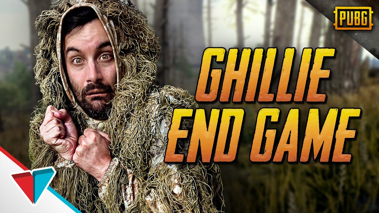 Hiding in the final circle in PUBG - Ghillie End Game - YouTube