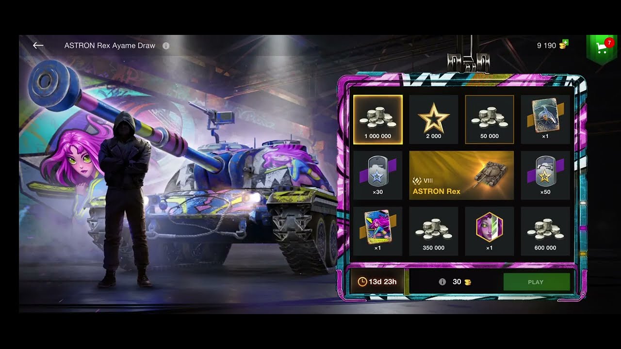 Astron Rex Draw | WoT Blitz - YouTube