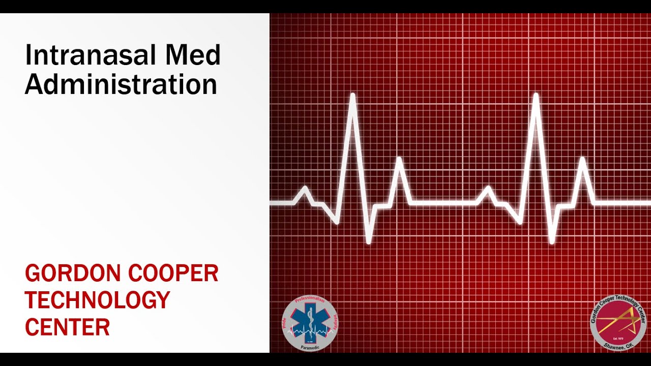 How to administer a Intranasal Medication Administration - YouTube