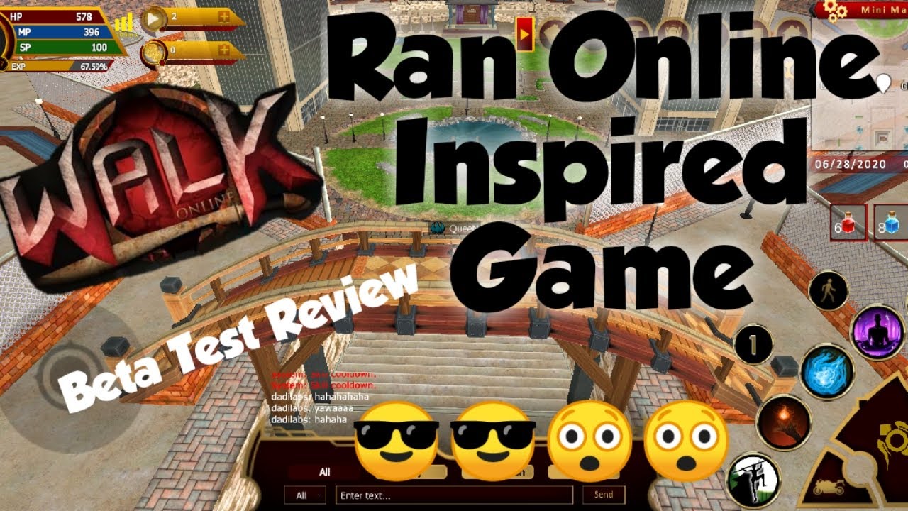 WALK ONLINE BETA TEST REVIEW !! Ran Online inspired mobile game ! - YouTube