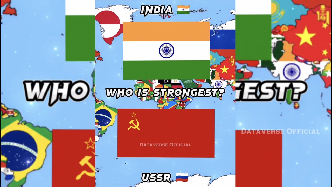India vs Soviet Union General Comparison Shorts 2023 #dataverseofficial ...
