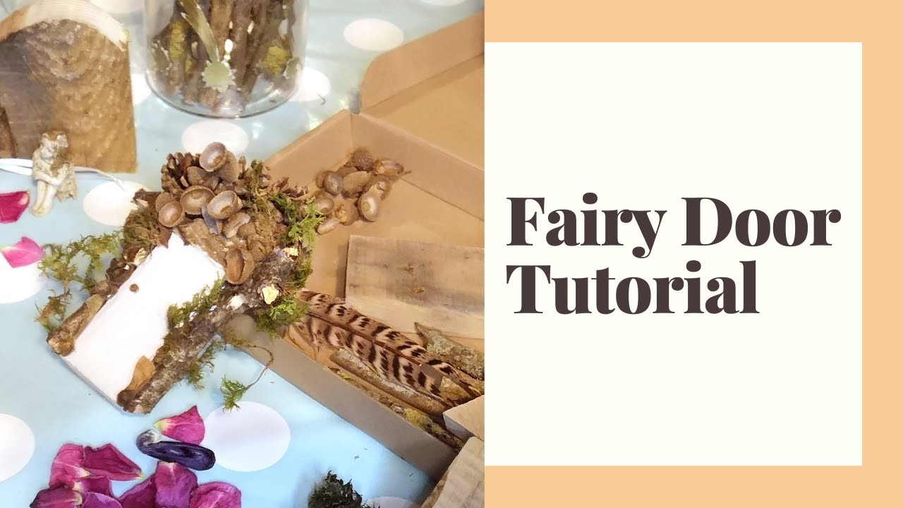 How to make a fairy door - YouTube
