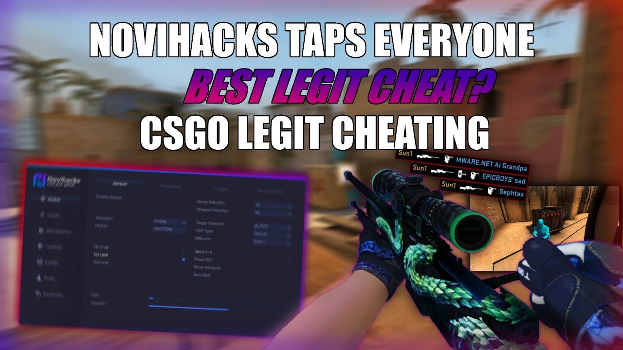 BEST LEGIT CHEAT? | NOVIHACKS | W/FLOP [REUPLOAD] - YouTube