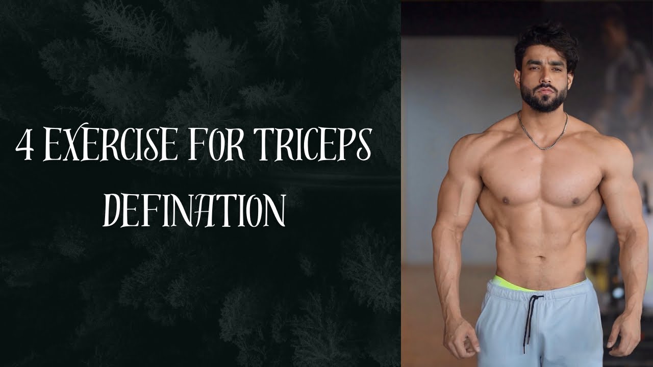Add these 4 exercises in your triceps workout routine|| Ravi Nain - YouTube