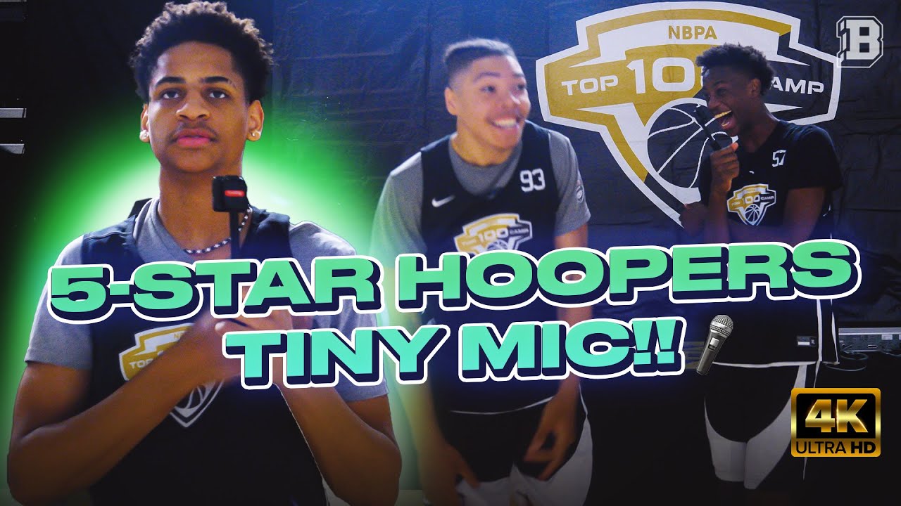I interviewed some of the best basketball players in the country with a ...