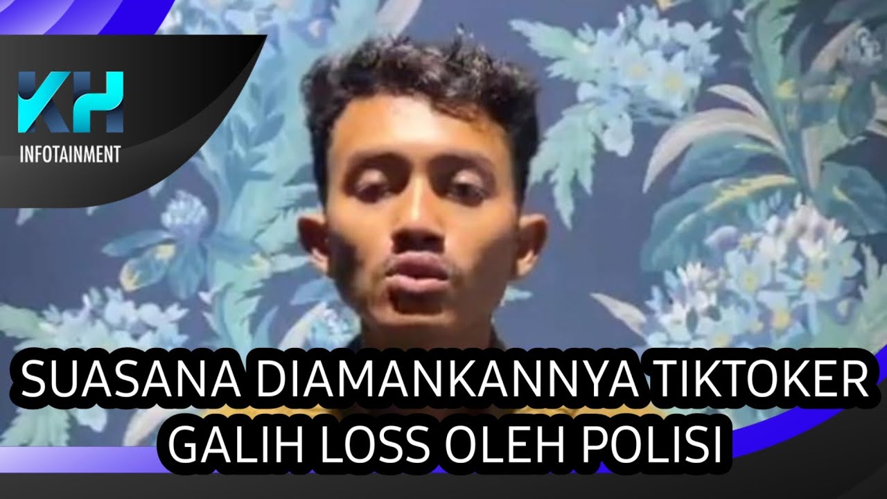 SUASANA DIAMANKANNYA TIKTOKERS GALIH LOSS OLEH DITSIBER POLDA METRO ...