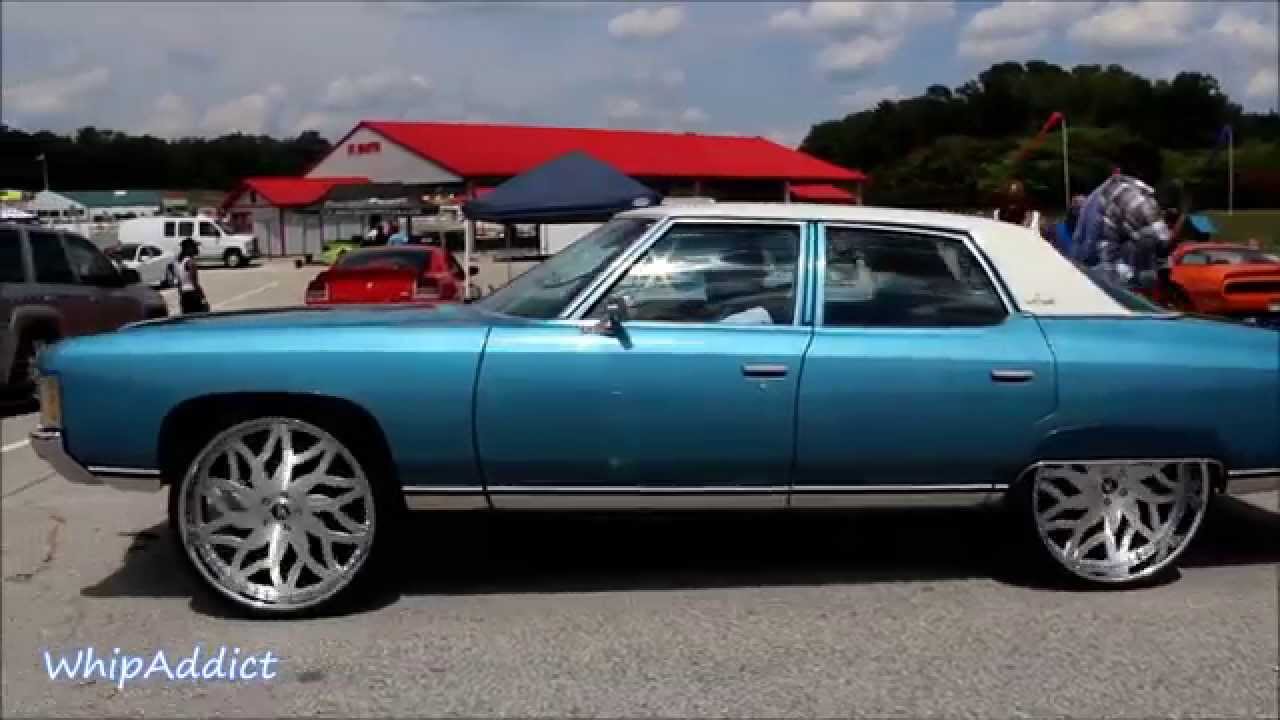 WhipAddict: 71' Impala Sedan Donk on Amani Forged Vito 26s:StreetWhipz ...