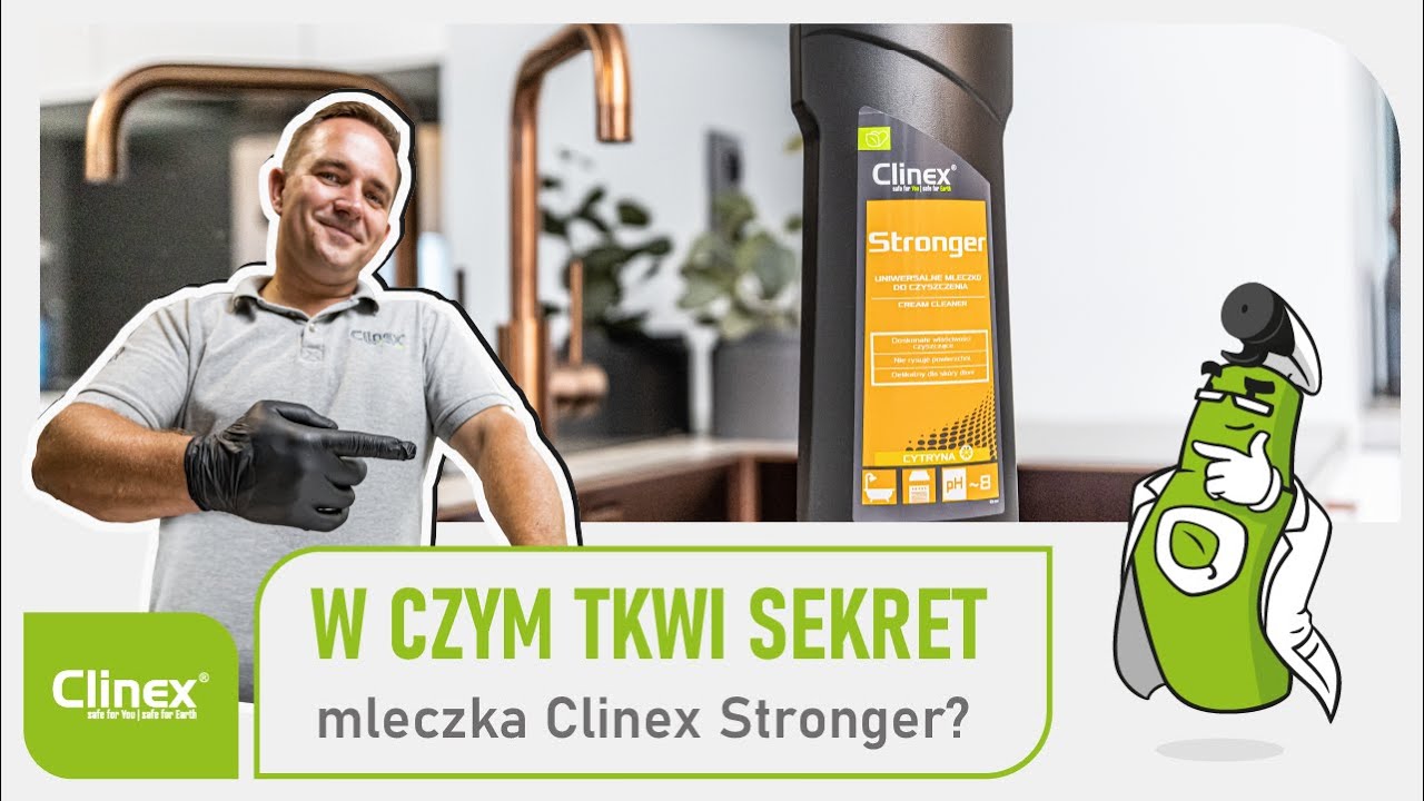 W czym tkwi sekret mleczka Clinex Stronger? 🧴💪 - YouTube