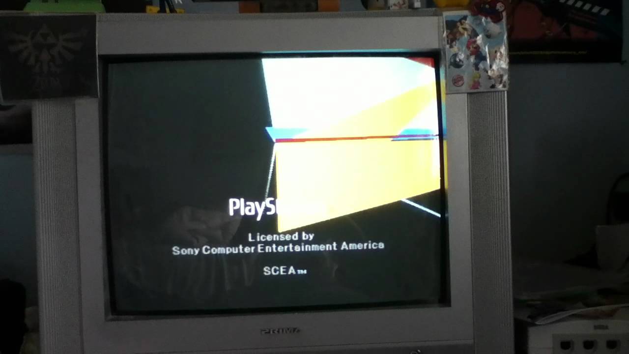 Playstation 1 boot up screen WTF? - YouTube