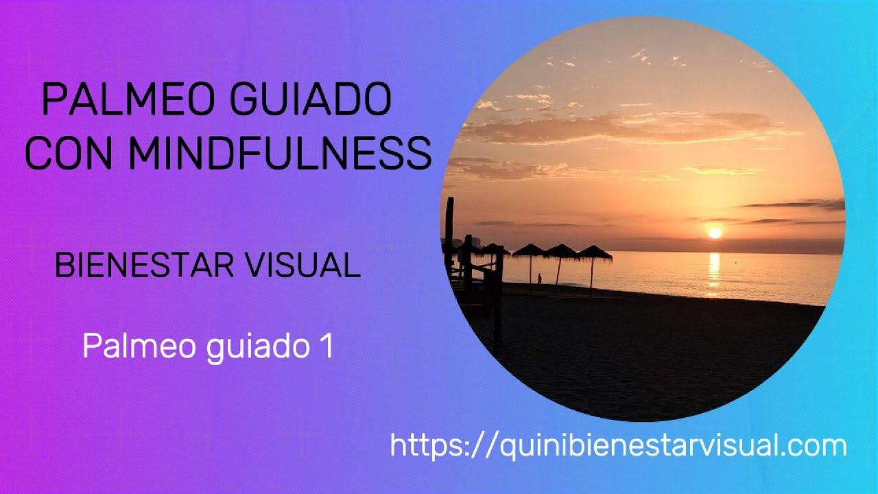Palmeo guiado para el Bienestar Visual con Mindfulness - YouTube