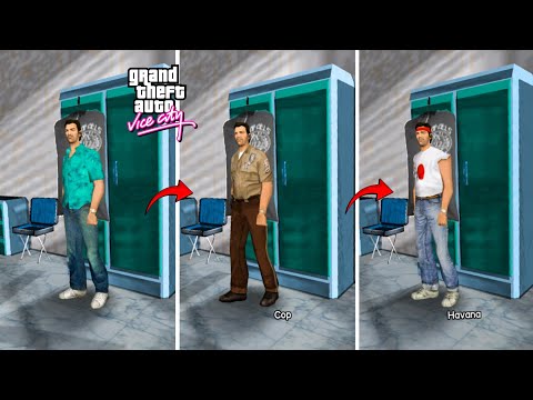 GTA Vice City Wardrobe Shit Change Cheat Code | Faizan Gaming